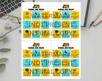 School Bus Rules, School Bus Drivers, School Bus Safety, Back to School ...