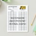 School Bus Seating Chart, School Bus Drivers, Teacher Bus Chart, Back ...