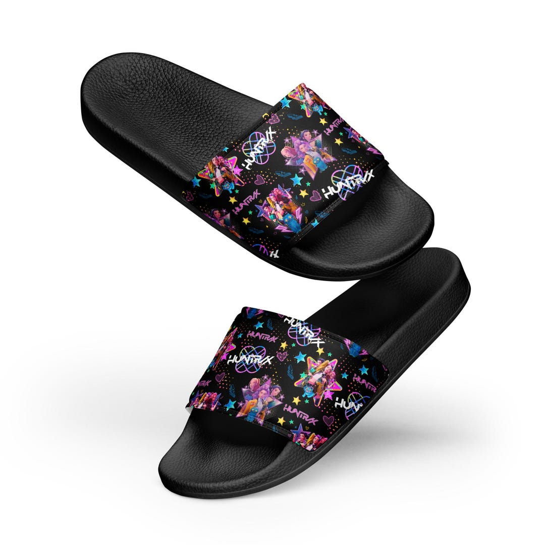 Kpop Demon Hunters Huntrix Women's Slides - Etsy Australia