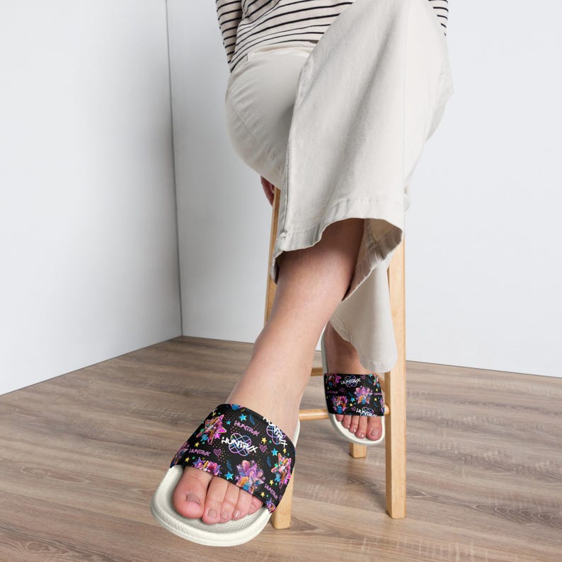 Kpop Demon Hunters Huntrix Women's Slides - Etsy Australia