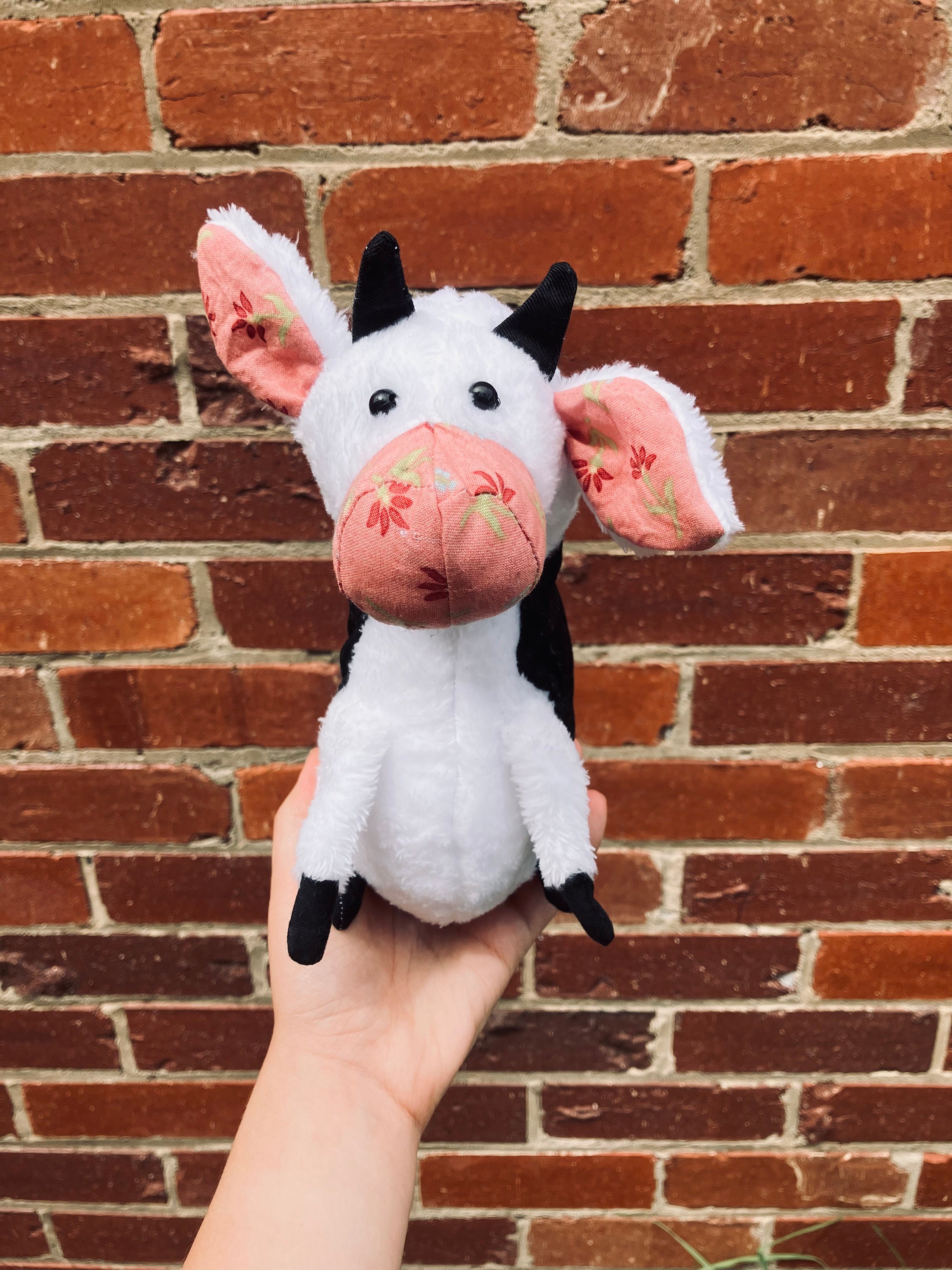 Cow Plushie Sewing Pattern and Written Tutorial With Photos - Etsy