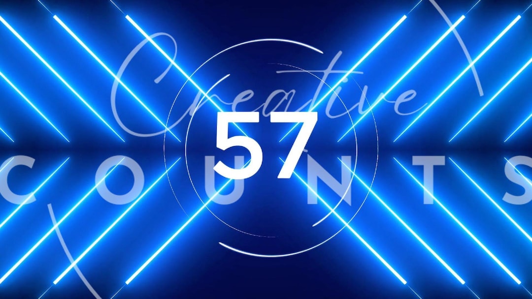 5 Minute Countdown Video, Blue Countdown Timer, Event Countdown, Church ...