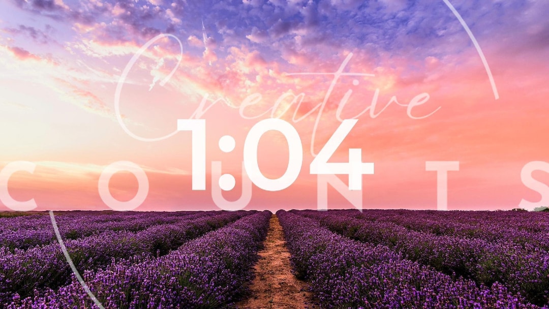 5-minute Countdown Timer: Church Events, Zoom, Youtube (MP4 Digital ...