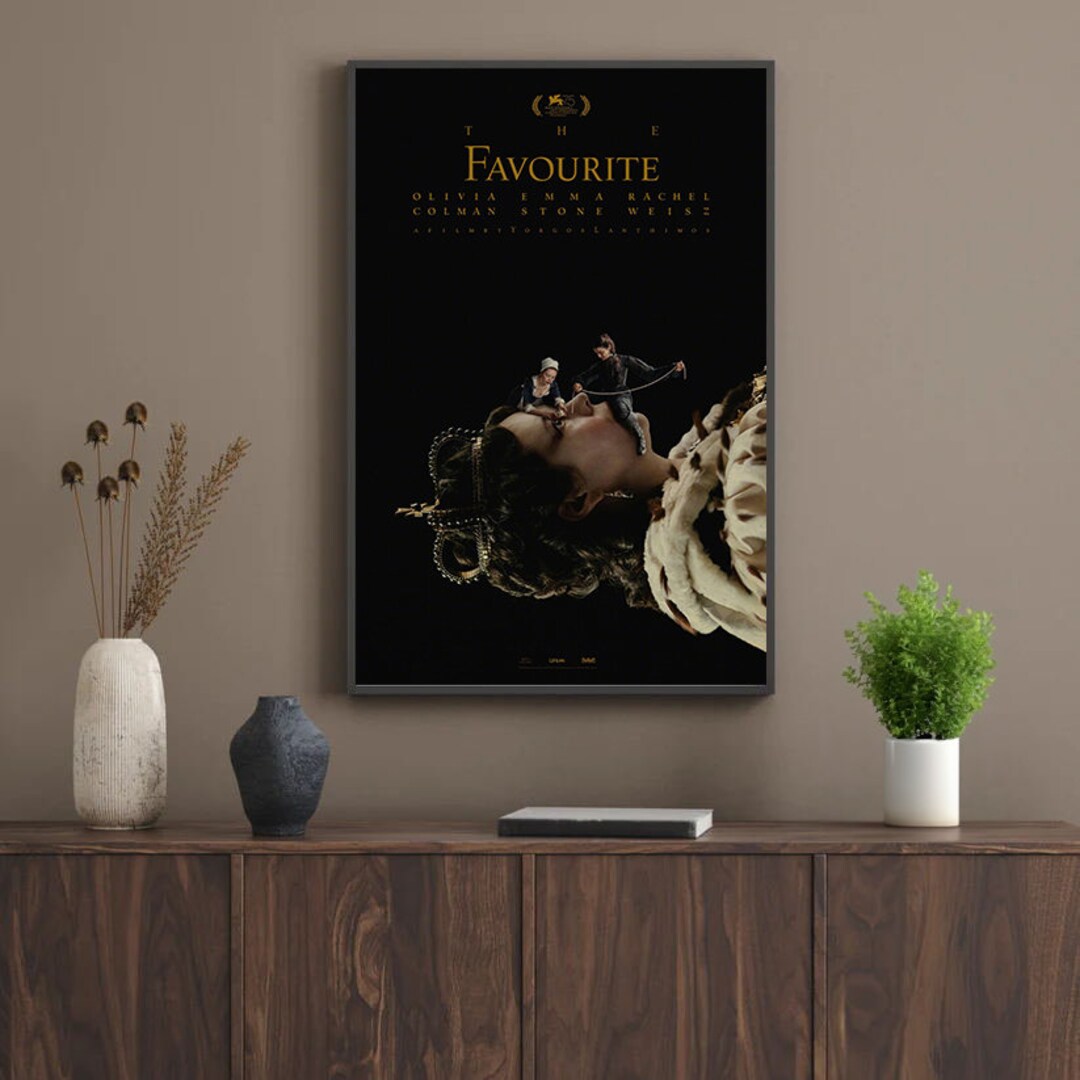 The Favourite Movie Poster, High Quality Print, Canvas Material Poster ...