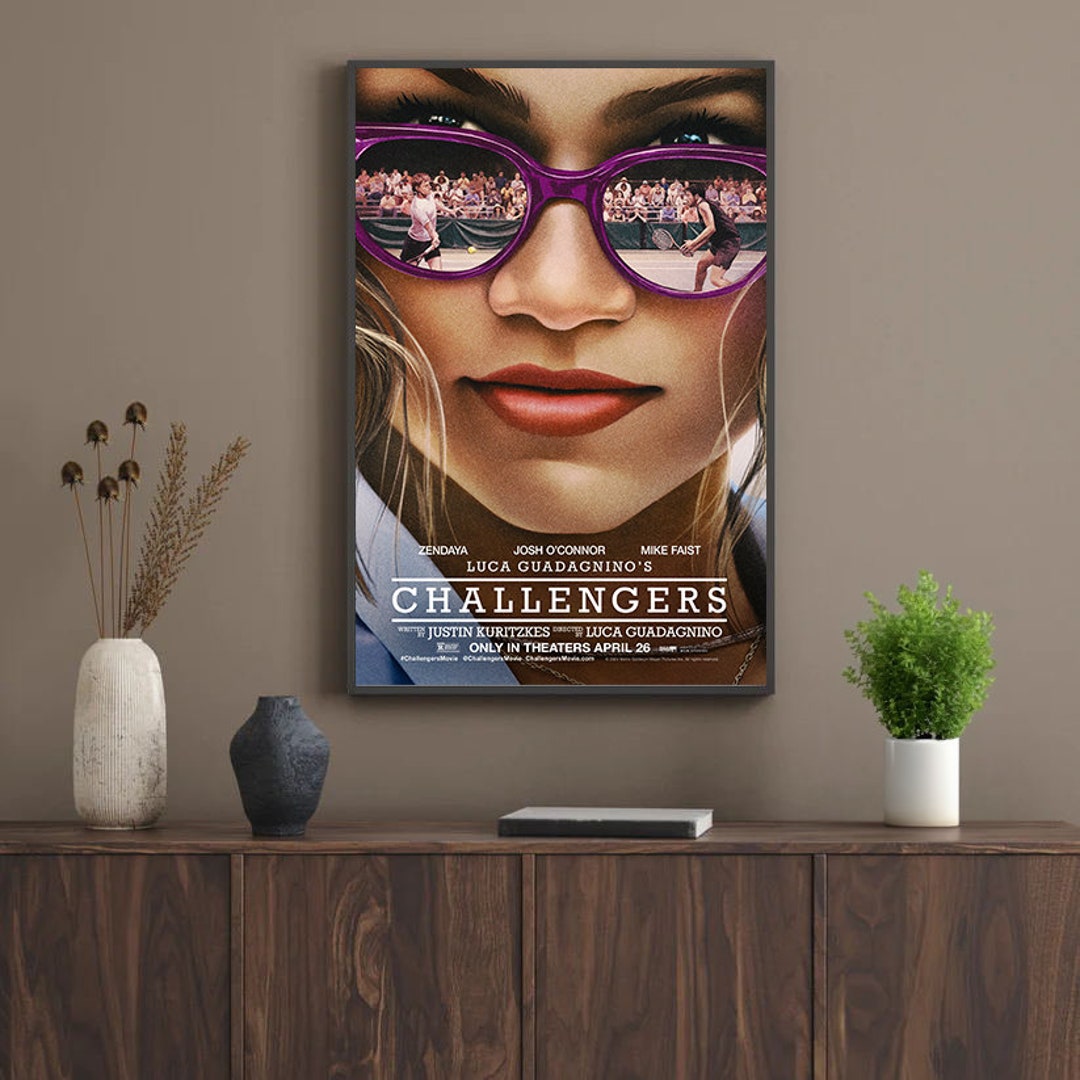 Challengers Movie Poster, Art Poster, High Quality Print, Canvas ...