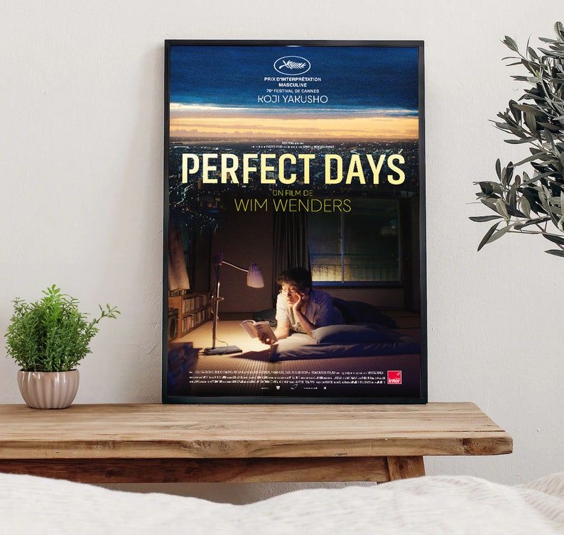 Perfect Days Movie Poster, Art Poster, High Quality Print, Canvas ...