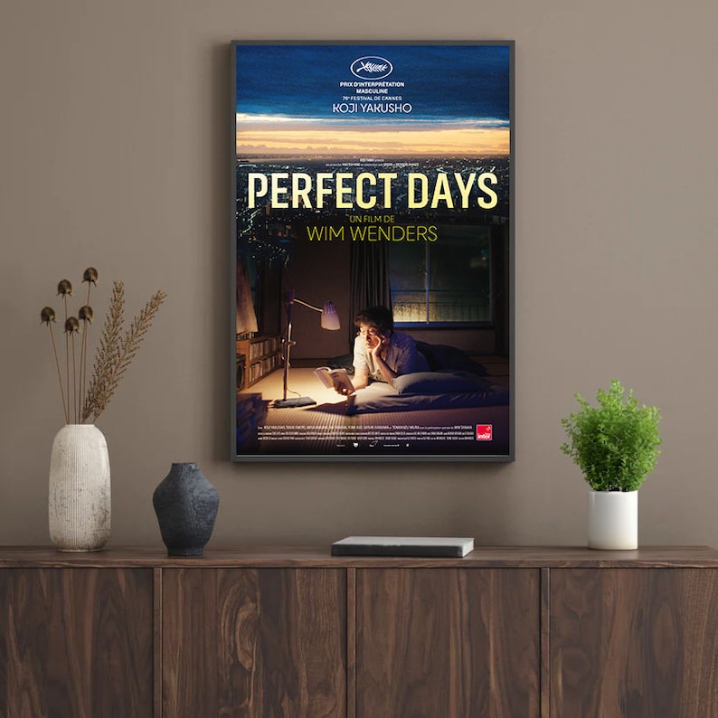 Perfect Days Movie Poster, Art Poster, High Quality Print, Canvas ...