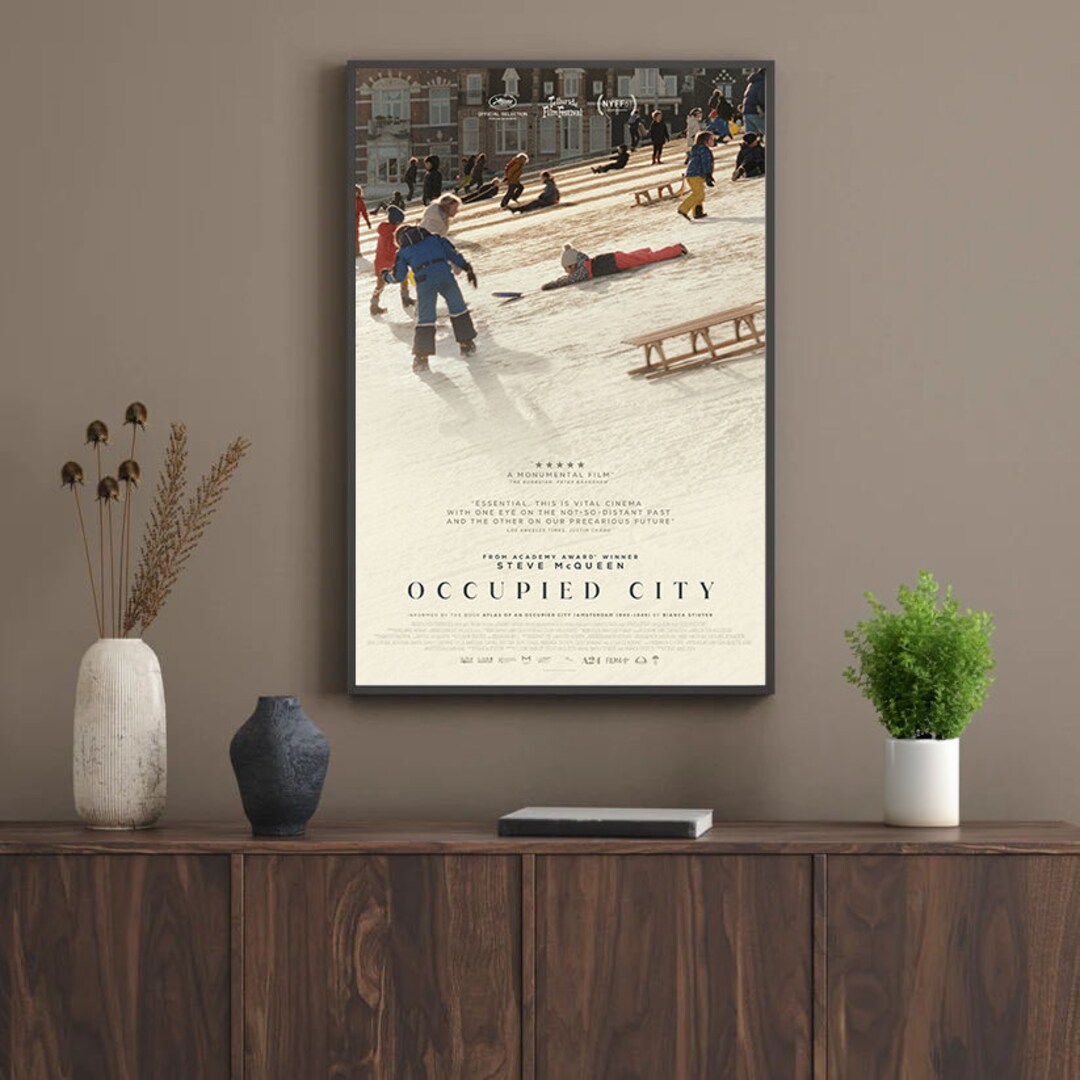 Occupied City Movie Poster, High Quality Print, Canvas Material Poster ...