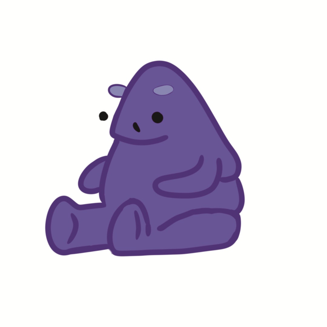 GRIMACE Sticker - Etsy
