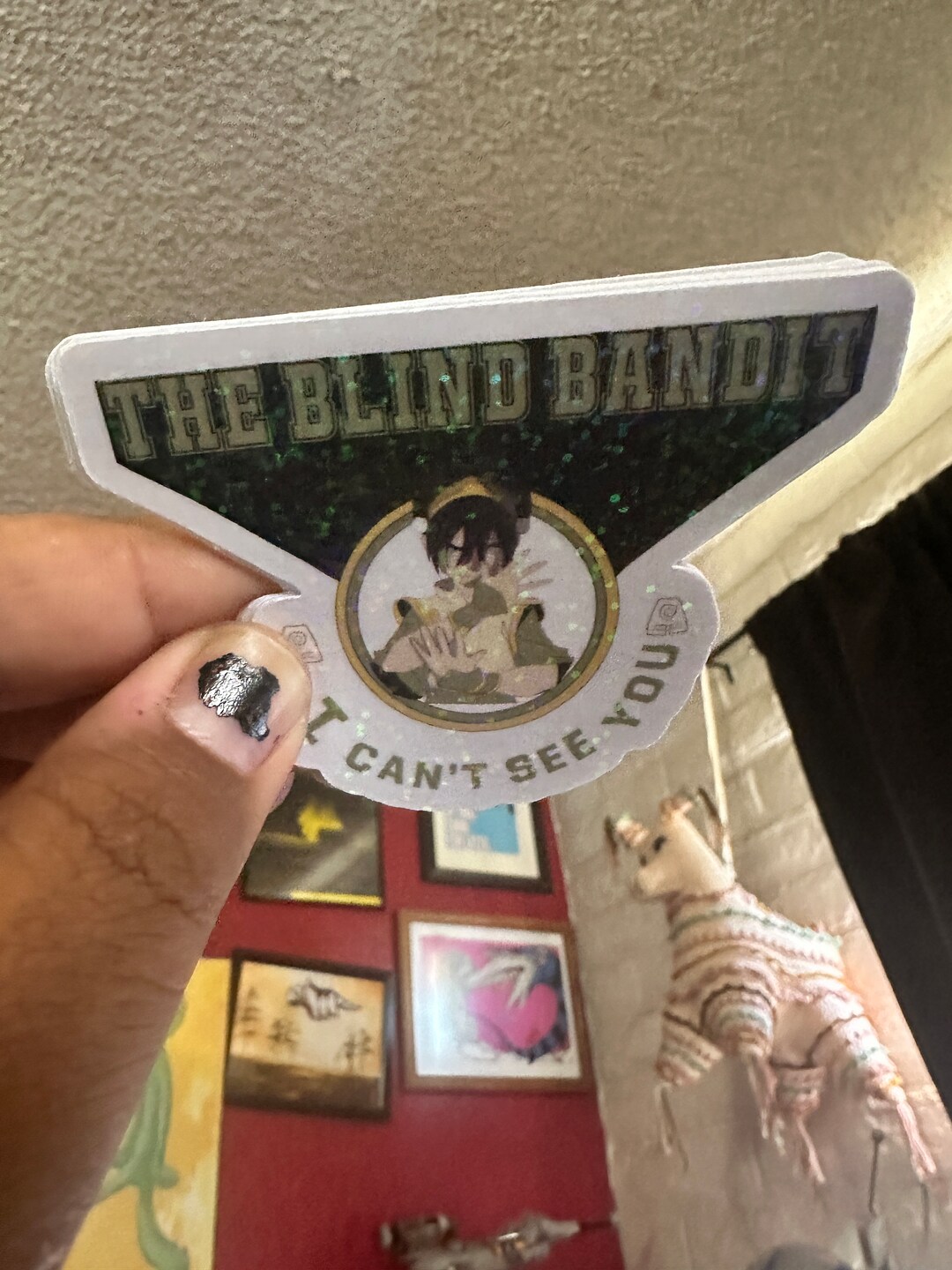 The Blind Bandit Sticker - Etsy