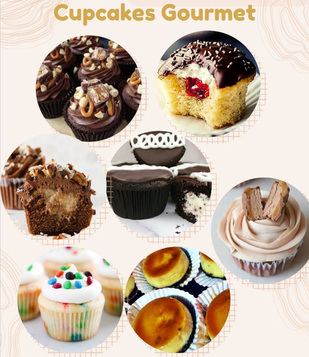 Fantasy Cupcakes Recipe Book: Discover the Taste of Gourmet Elegance - Etsy