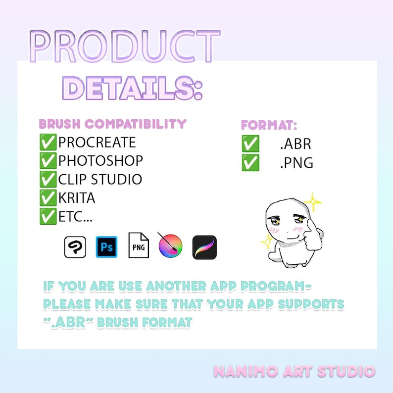 37 Male Standing Bases Poses Brushes for Artists – Drawing Reference Stamps PNG & ABR – Figure ...