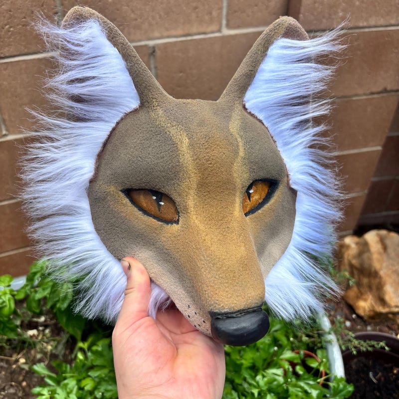 Coyote Mask - Etsy