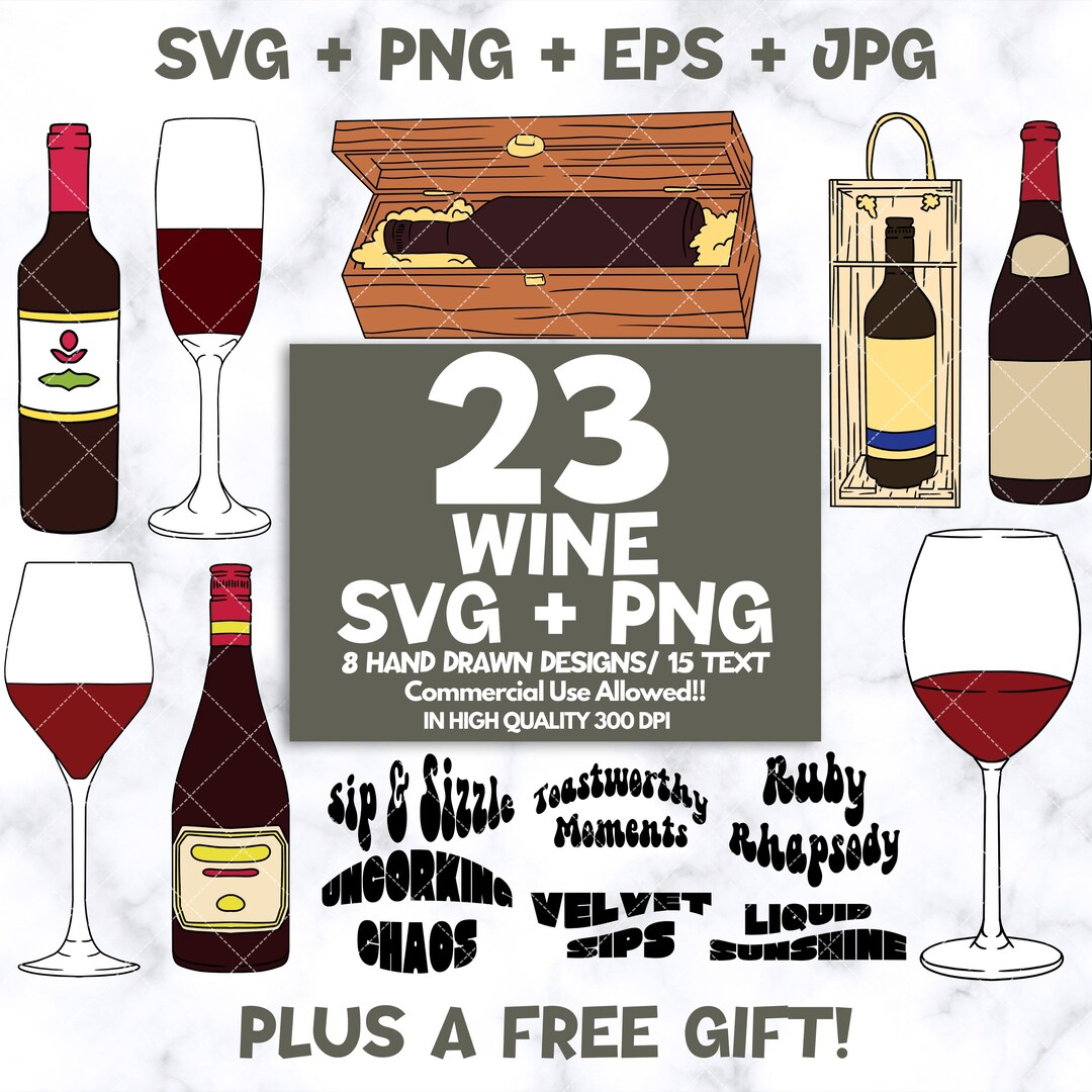 Wine Svg, Wine Box Svg, Wine Glass Svg, Wine Sayings Svg, Wine Quotes ...