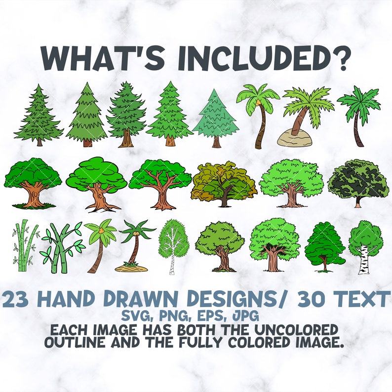 Palm Tree Svg, Birch Tree Svg, Simple Palm Tree on Mound Svg, Bamboo ...