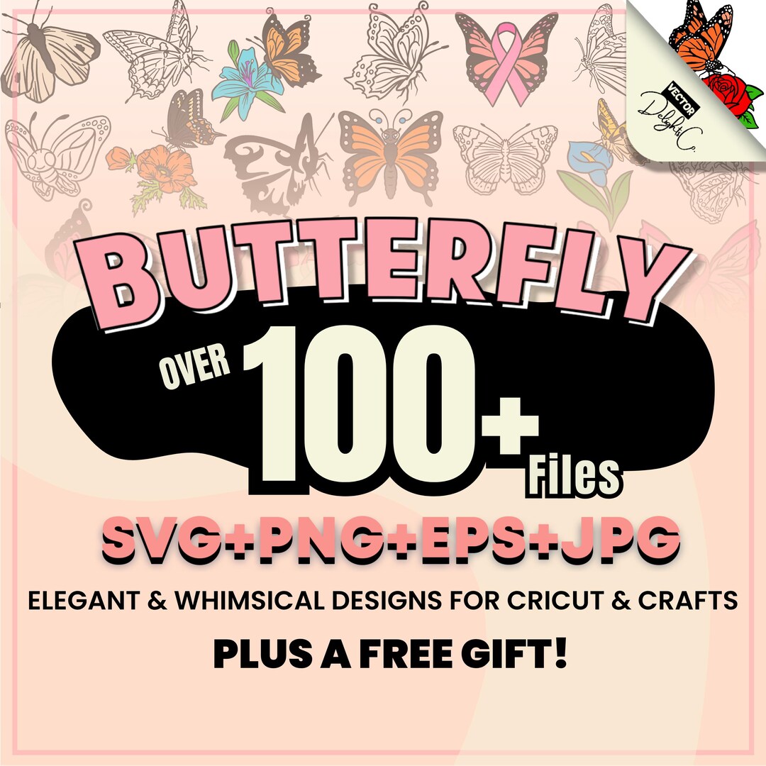 Butterfly SVG Bundle, Monarch Butterfly Svg, Cricut Butterfly Files ...