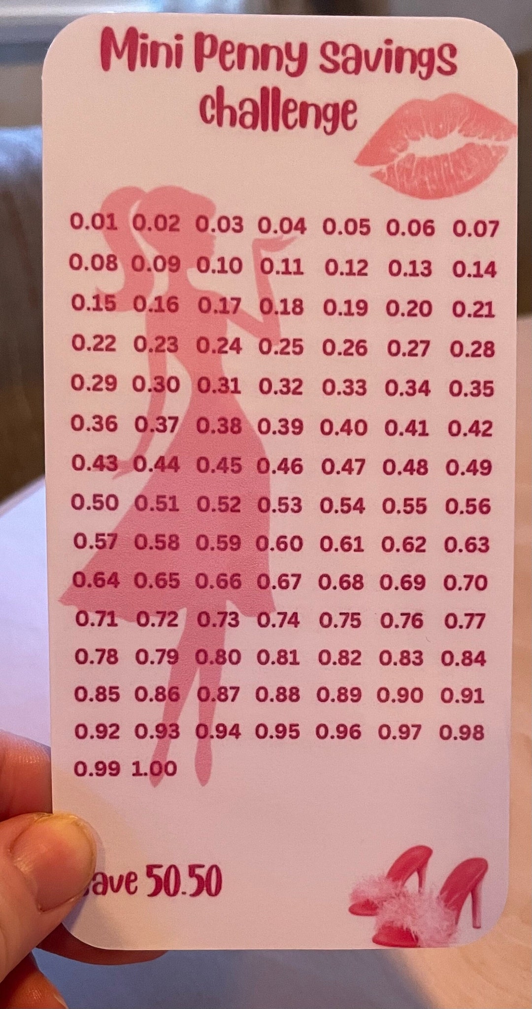 Mini Penny Challenge - Etsy