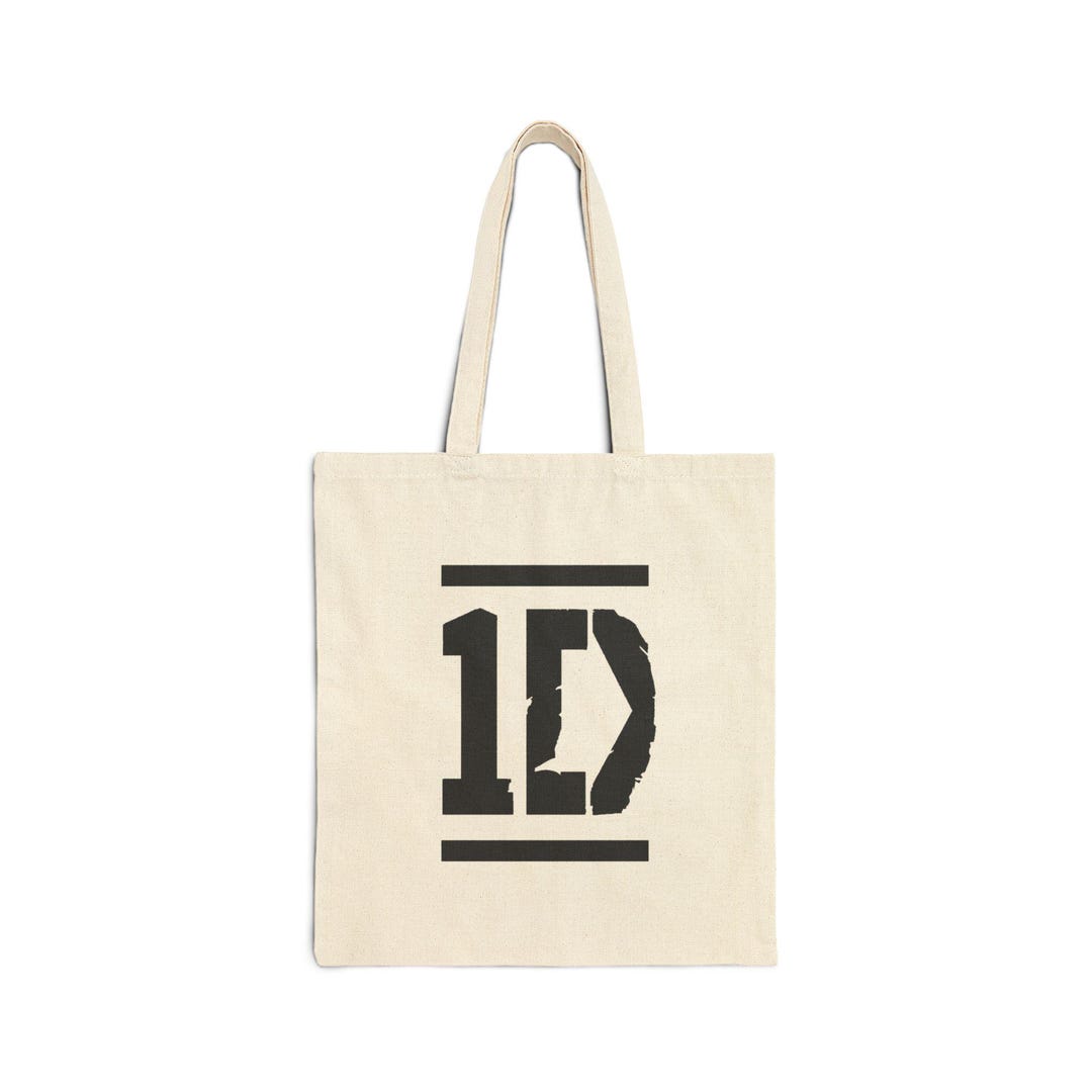 One Direction Tote Bag, Directioners, Fan Merchandise, Cotton Canvas ...