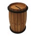 Rustic Wooden Money Barrel, Money Box Unique Handcrafted Savings for ...