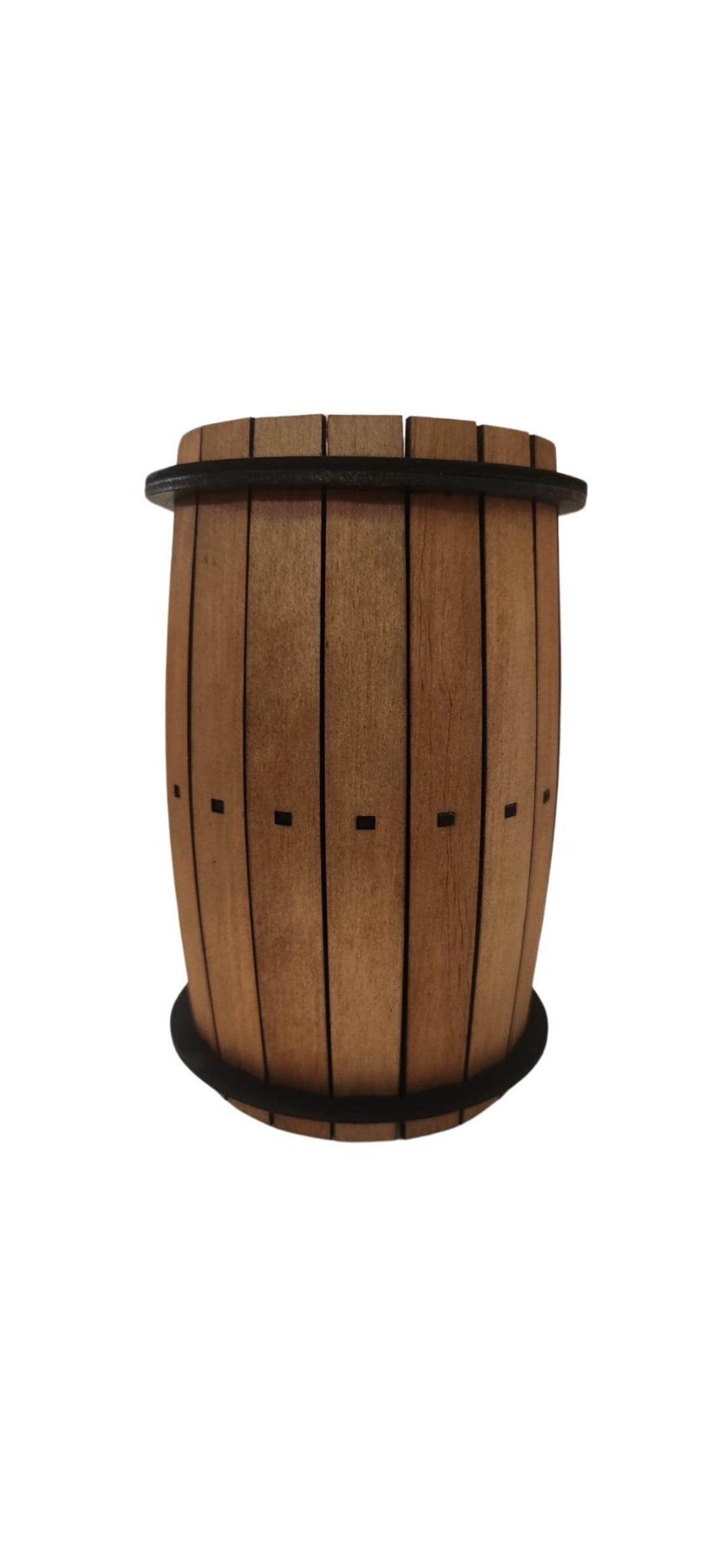 Rustic Wooden Money Barrel, Money Box Unique Handcrafted Savings for ...