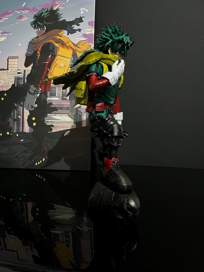 Izuku Midoriya Vigilante Hero Deku My Hero Academia 3D Resin Print 3D ...