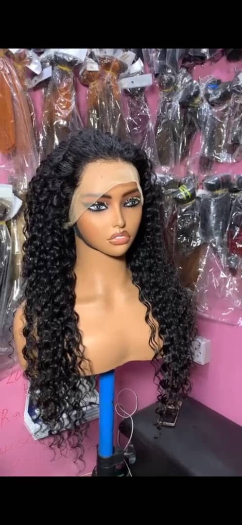 Sdd Deep Curls, Full Frontal Lace, Human Hair - Etsy