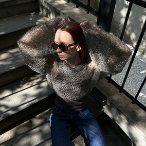 Open Knit Sweater - Etsy