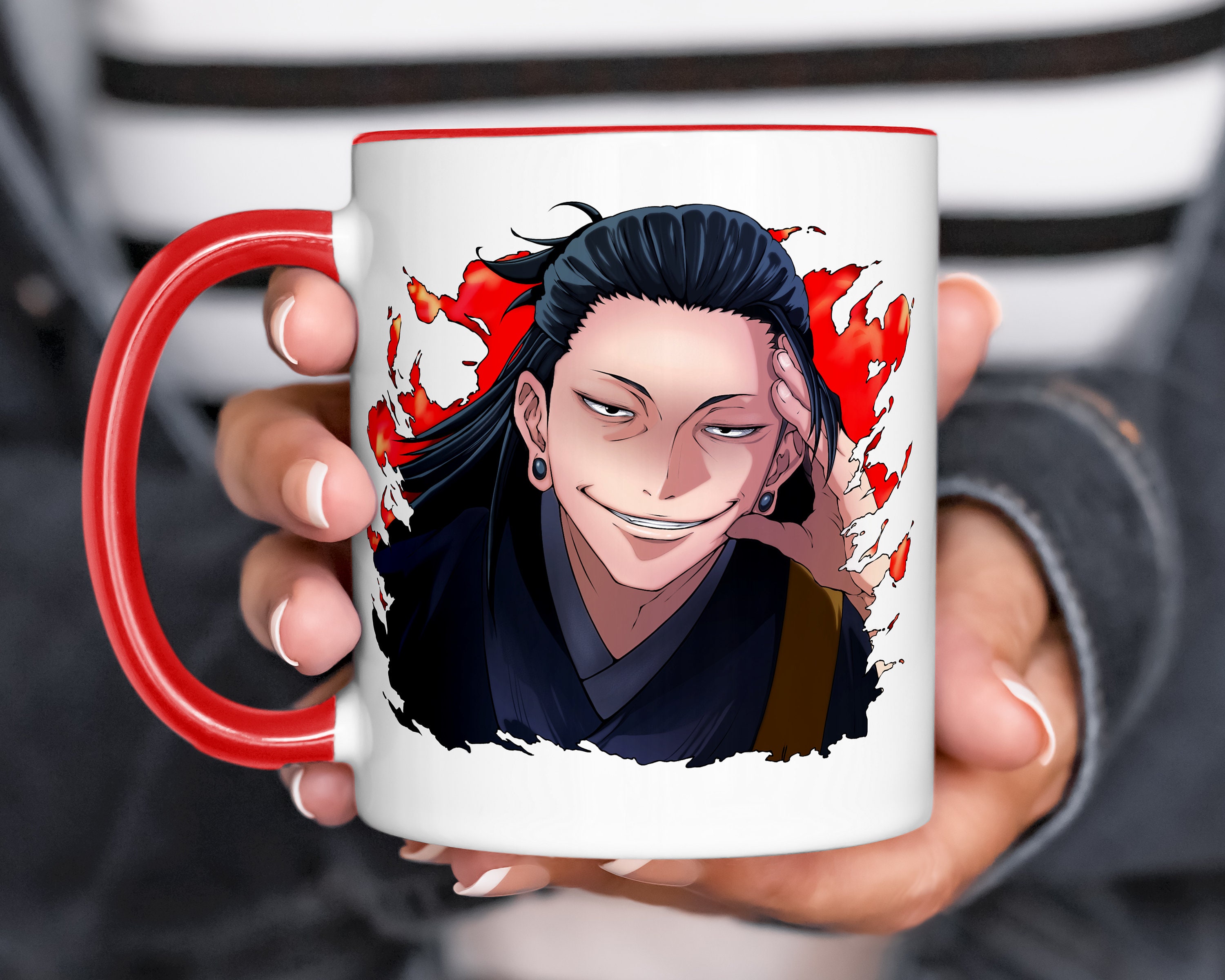 Suguru Geto Coffee Mug, Evil Smile, Jujutsu Kaisen Mug, Anime Mug - Etsy