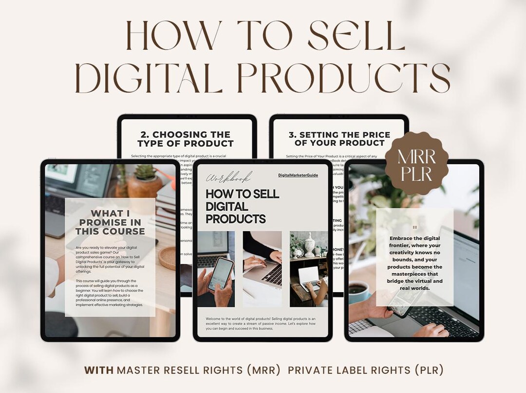 Digital Product Guide: Canva Templates With MRR & PLR (PDF Downloadable ...