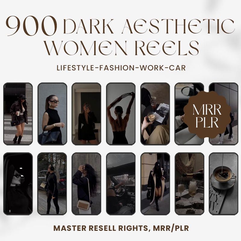 Moody Aesthetic Reels - Etsy