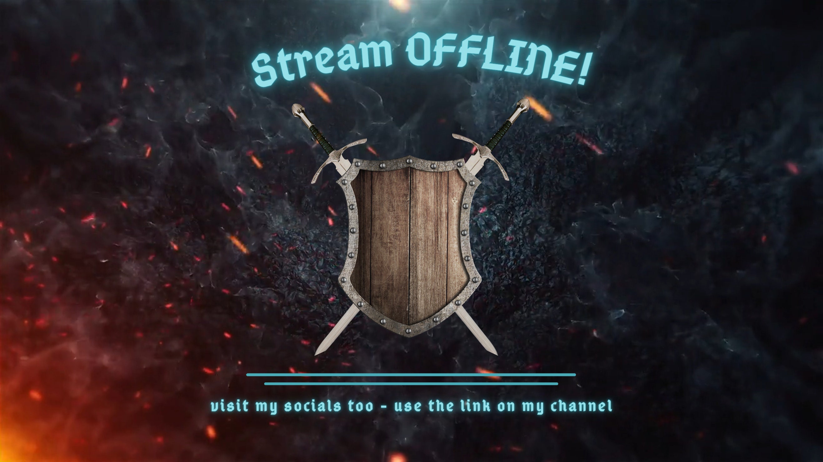 Animated Stream Overlay Pack Channel Panels Medival Thunder - Etsy