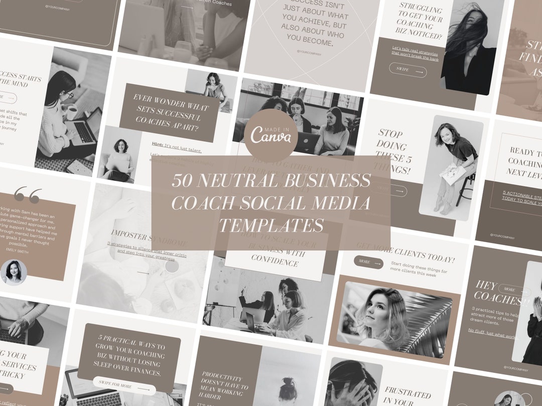 Neutral Instagram Social Media Instagram Carousel Instagram Coach Post ...