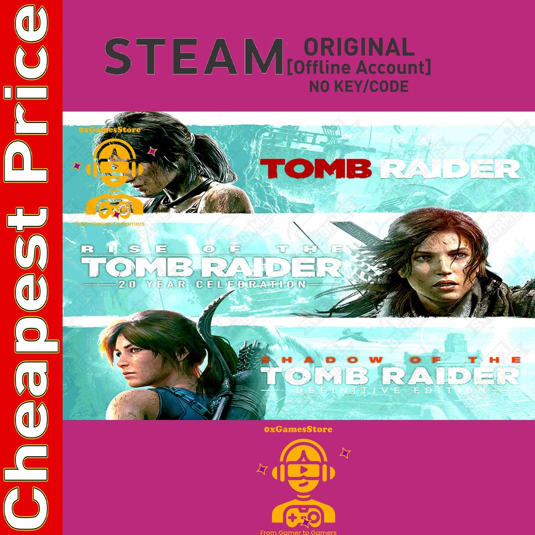 Tomb Raider Collection tomb Raider, Rise of Tomb Raider, Shadow of Tomb ...
