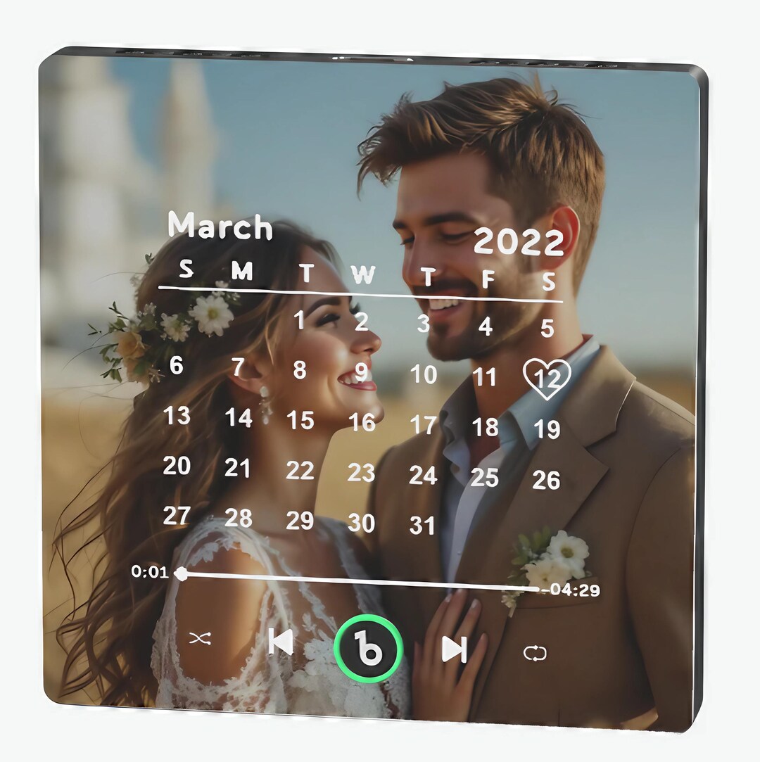 Magnet That Plays Music Personalized Photo Album Fridge Magnet Music ...