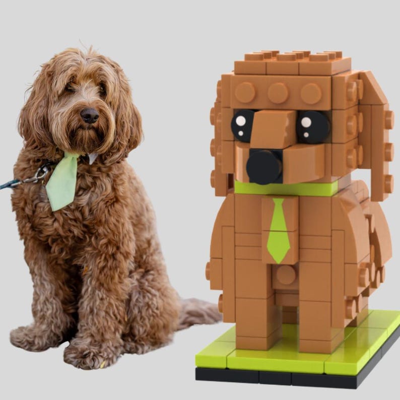Cavapoo Custom Brick Figure Cavapoo Dog Mom Gift Customizable Dog ...