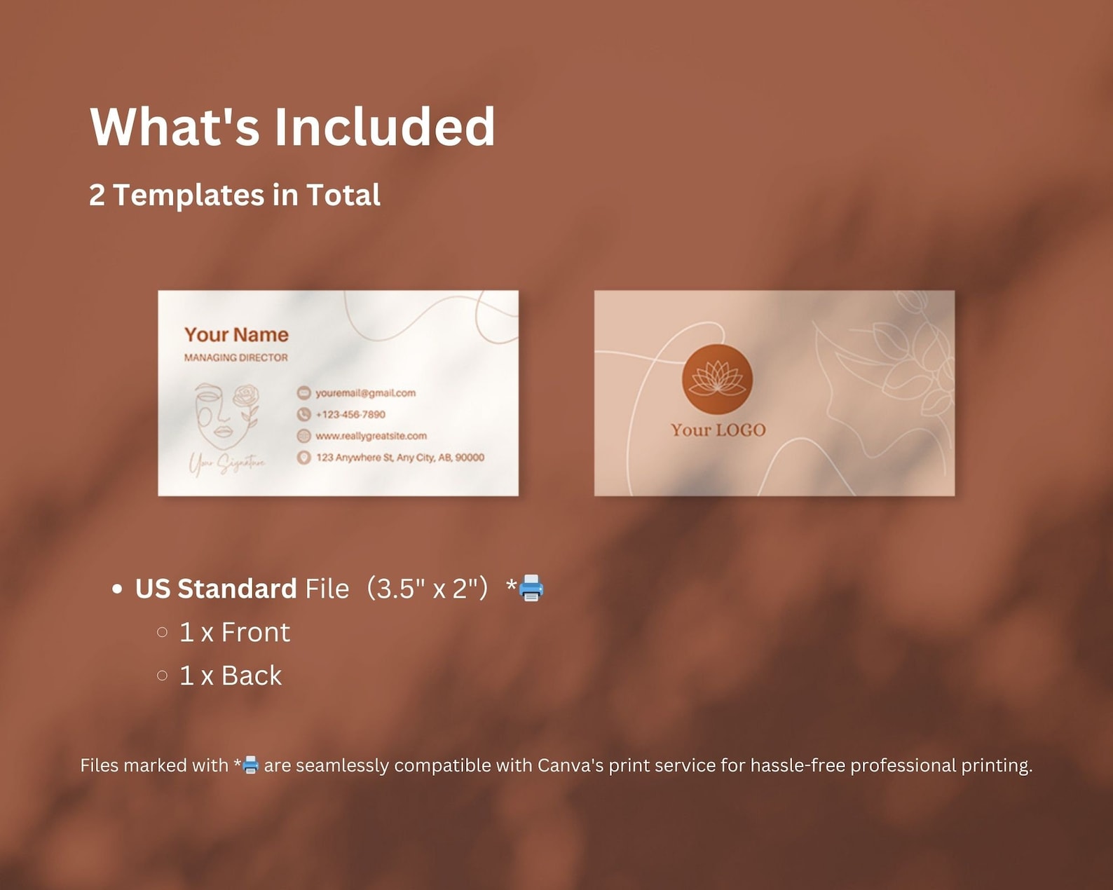 Skincare Business Card Beauty Feminine Promotion Facial Esthetician ...