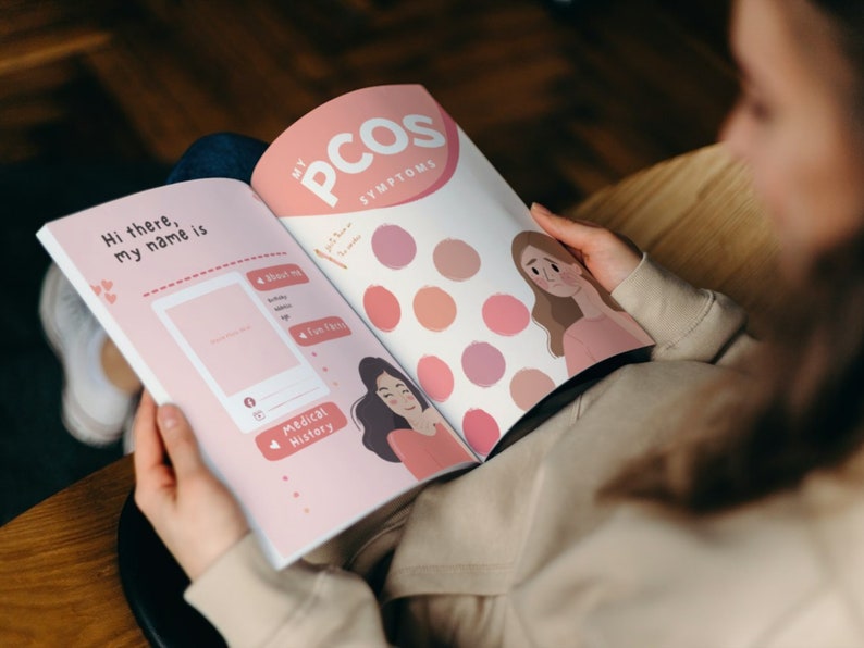 PCOS Journal Tracker Printable | PCOS Symptom | Period Tracker ...