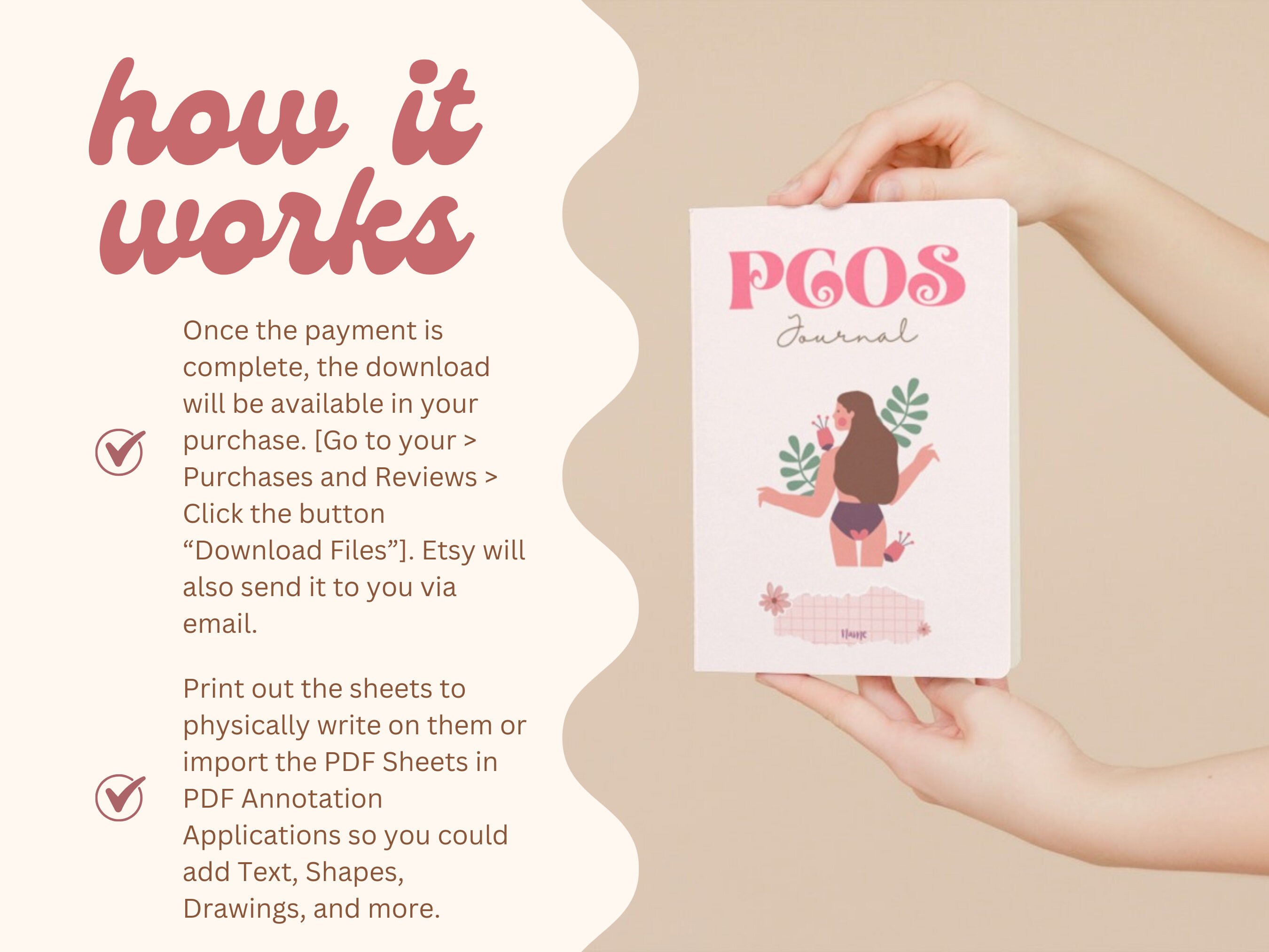 PCOS Journal Tracker Printable | PCOS Symptom | Period Tracker ...