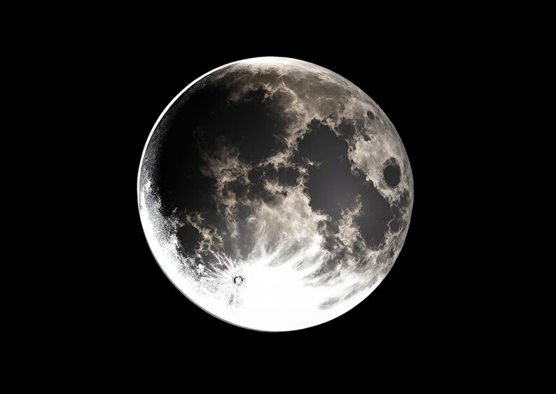 Unique Moon Design PNG Files - 20 High Quality Celestial Stickers for ...