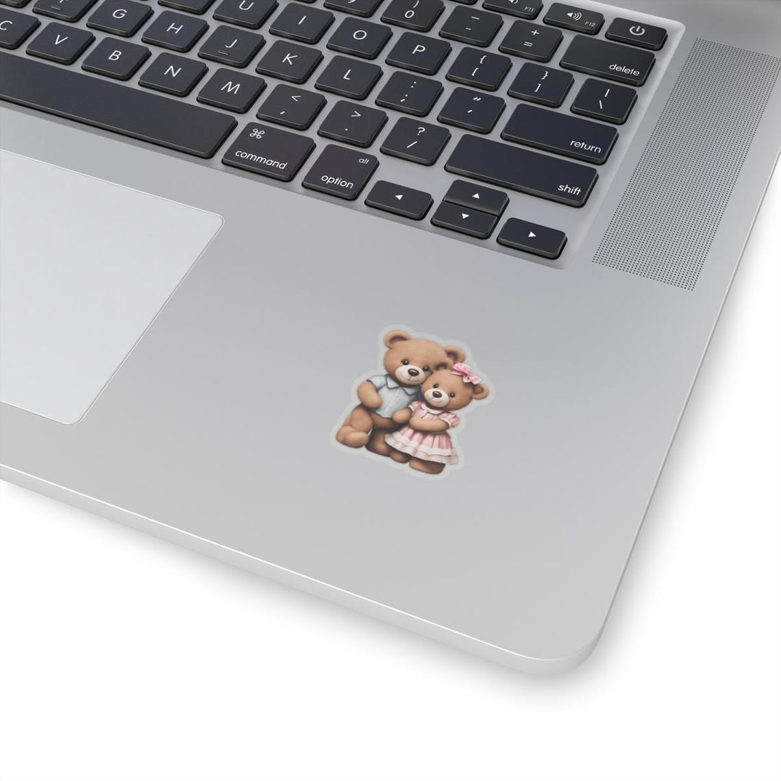 Cute Teddy Bears Kiss-cut Stickers, Couple Stickers for Indoor Decor ...