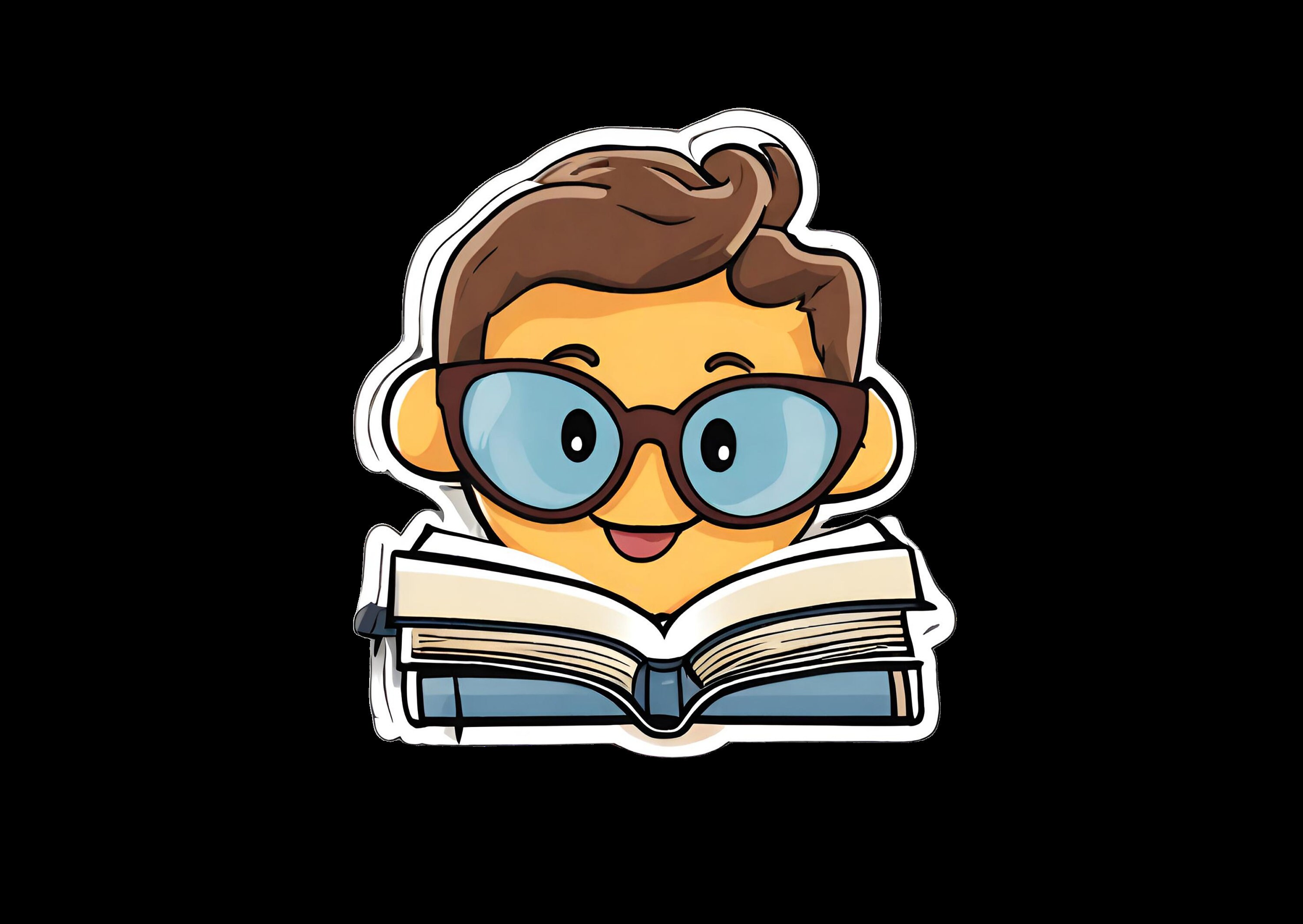 Happy Readers DIY Stickers Pack - 30 PNG Bookish Decals, Instant ...