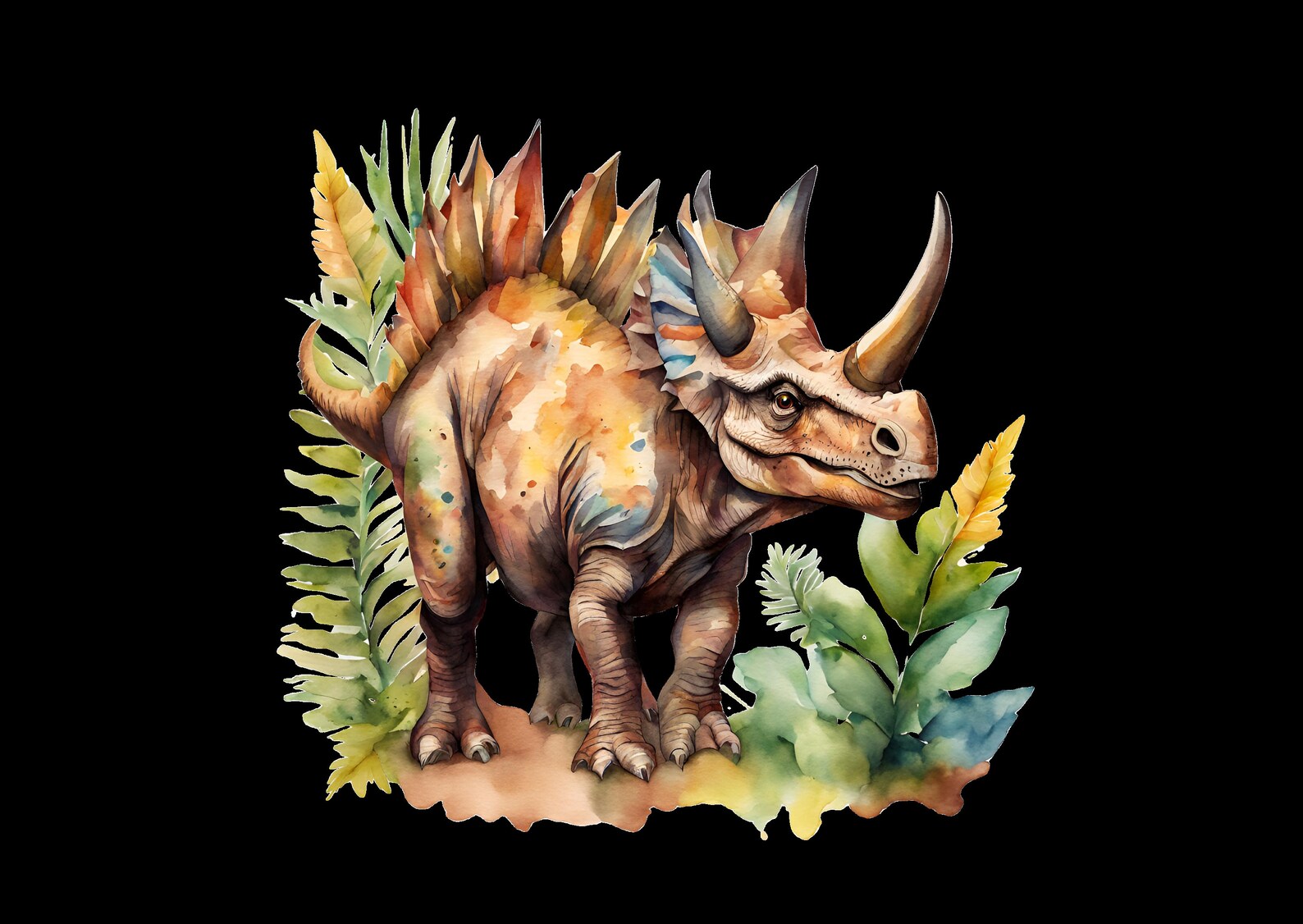 Dinosaurs Clip Art PNG Set 25 Digital Stickers - Instant Download for ...