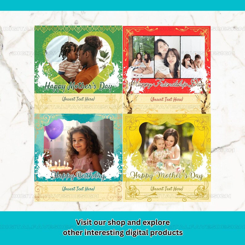 Editable Disney Princesses Inspired Greeting Social Media Post ...