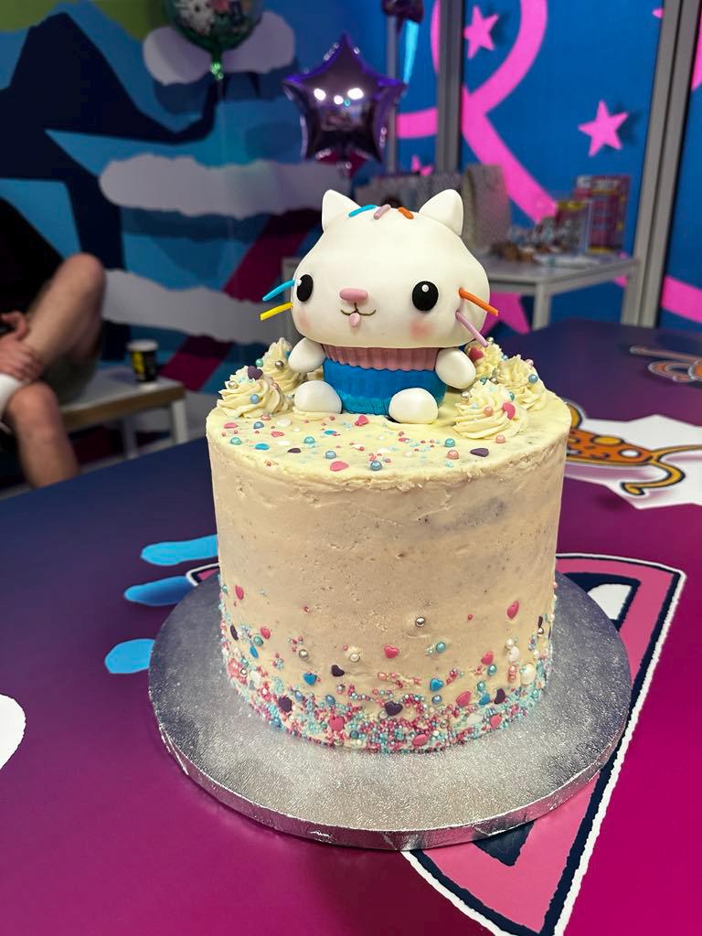 Gabby's Dollhouse Birthday Fondant Cake Topper Cakey - Etsy UK