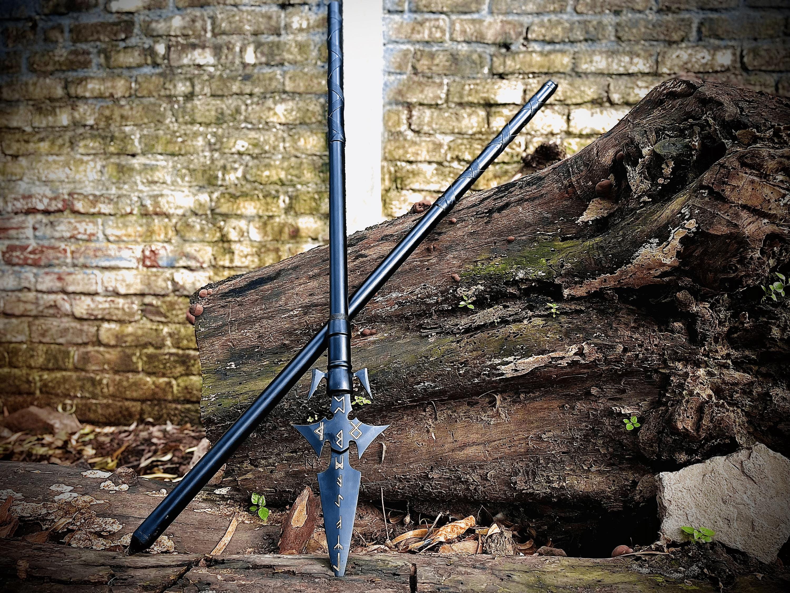 Norse Mythology Gungnir Spear, Odin's Spear Gungnir Replica, Viking ...