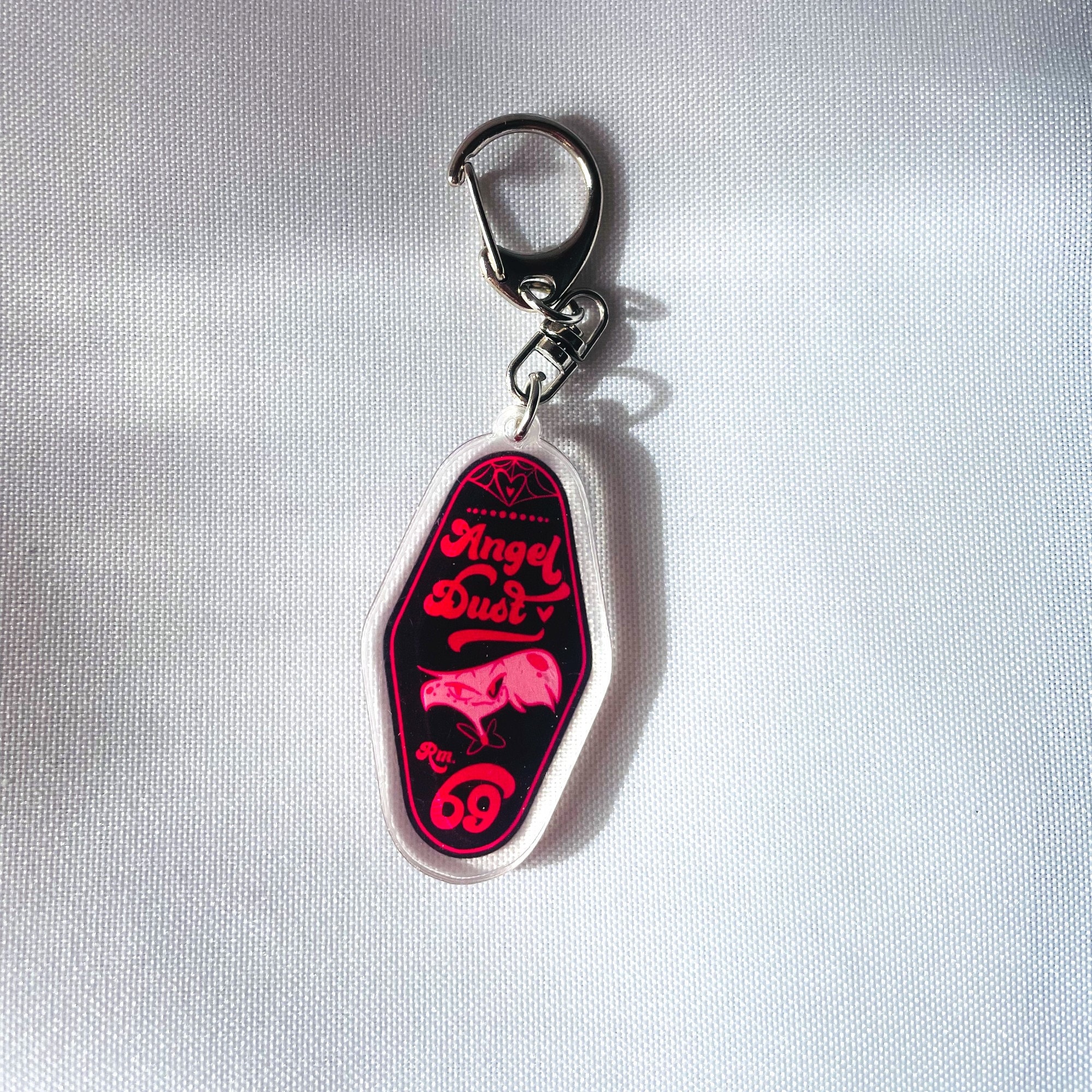 Hazbin Hotel Room Key Hazbin Keychains Alastor Keychains Angel Dust ...