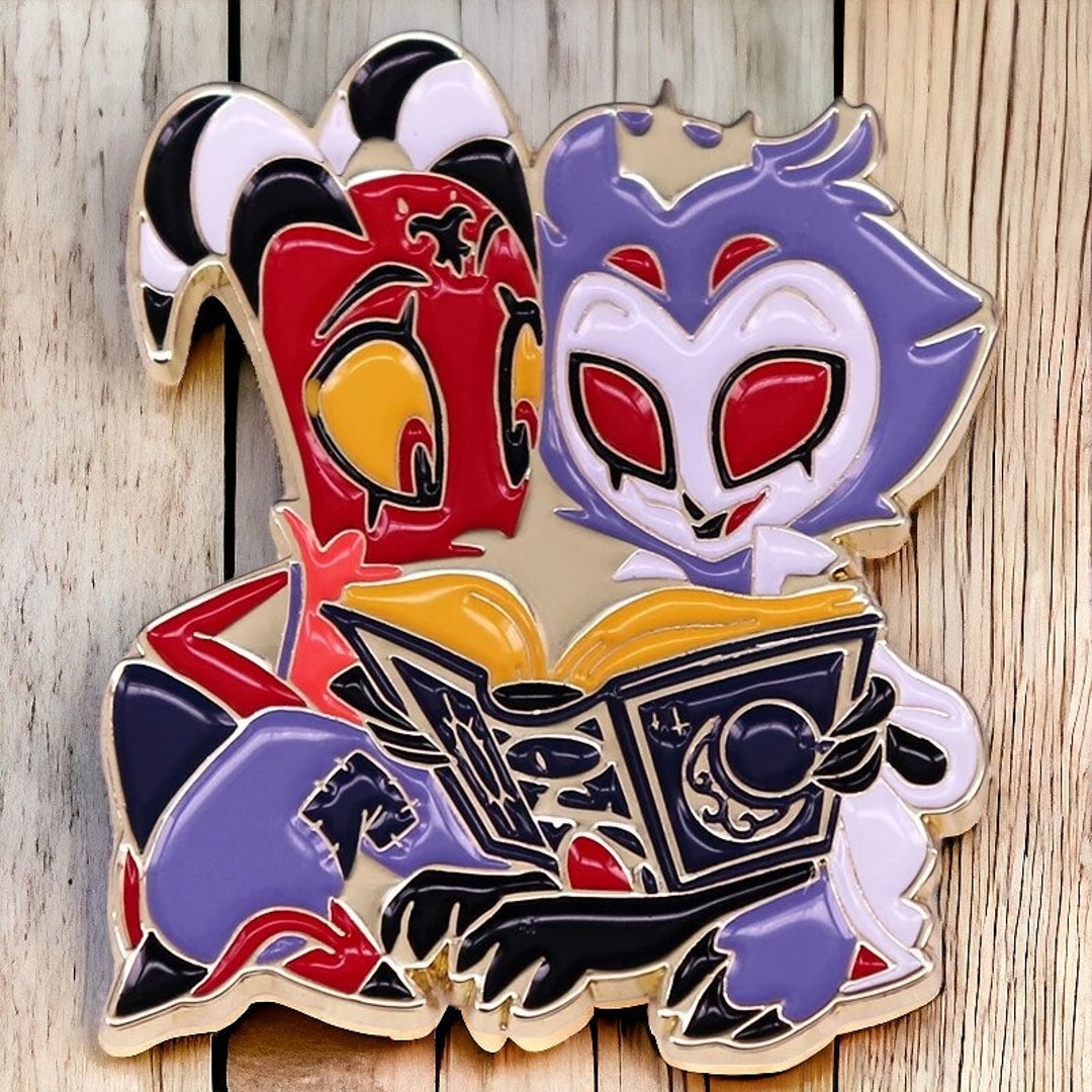 Helluva Boss Pin Blitzo Pin Stolas Heluvva Hotel Merch Helluva Boss ...