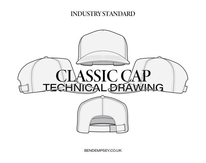 Trucker Hat Tech Pack - Etsy Canada