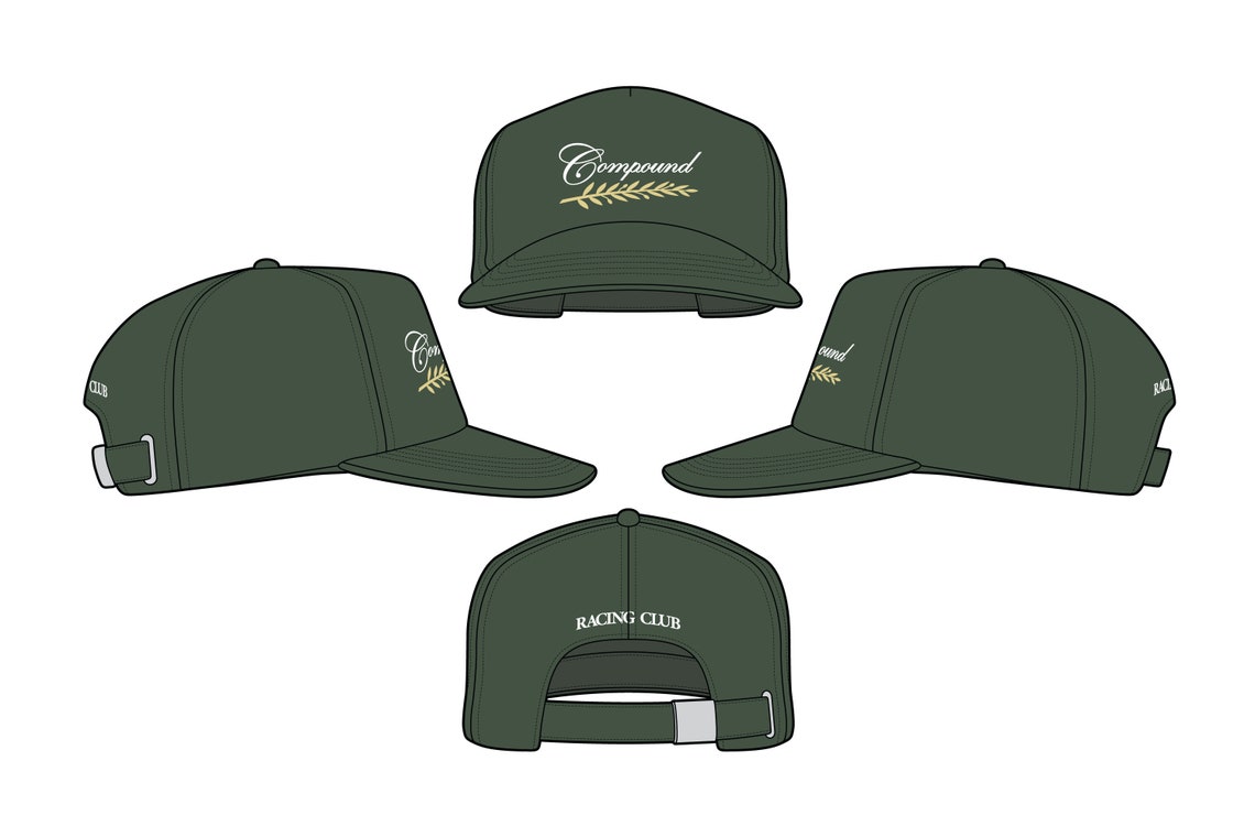 Classic Cap Technical Drawing - Etsy