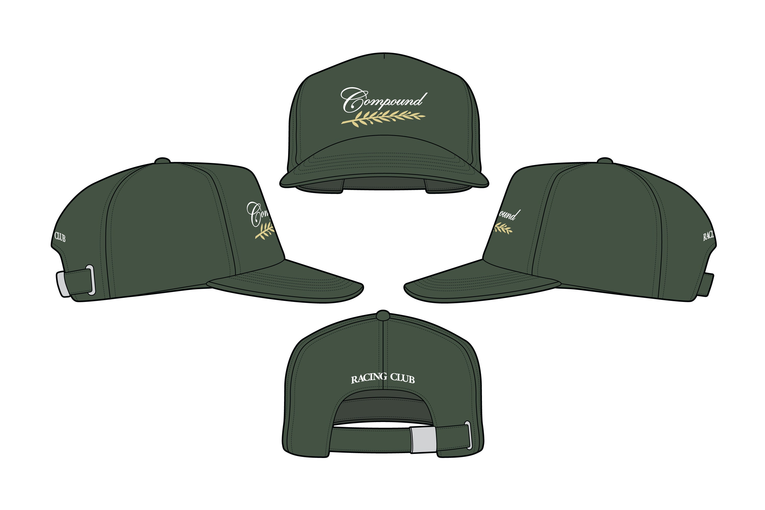 Classic Cap Technical Drawing - Etsy